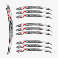 6TPI, 12/15 in. Japanese Teeth Reciprocating Saw Blade, Arc Edge Wood ...