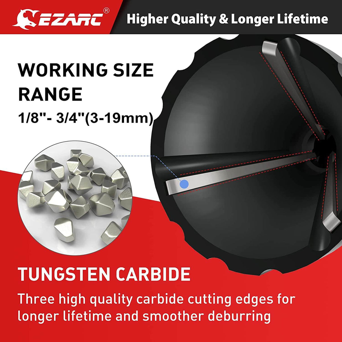 External Rotary Deburring Chamfer & Internal Countersink Chamfer Tool