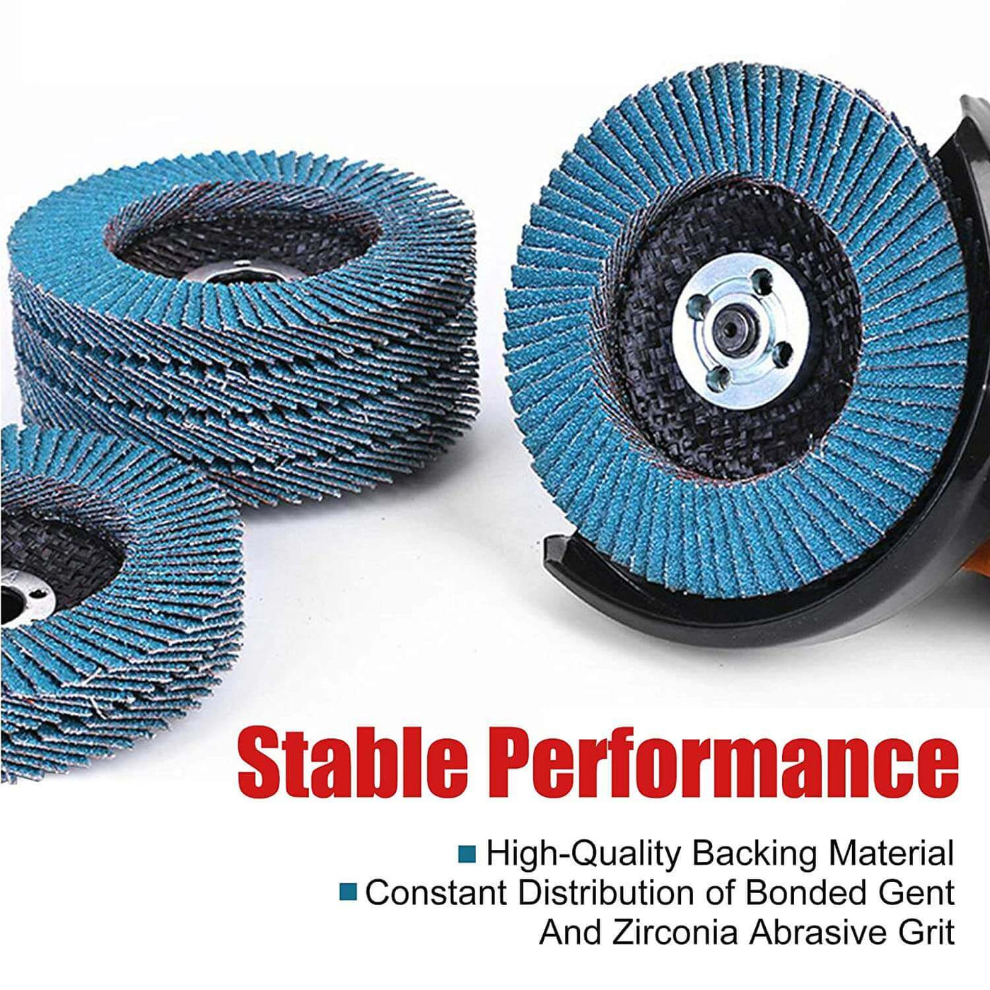 EZARC 40/80 Grit Flap Discs | Flap Disc | Flap Disc Grinder | 40 Grit ...