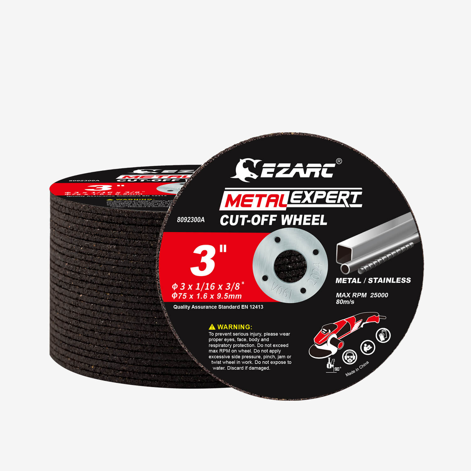 EZARC Metal Cut Off Wheels 25 Pack | Cut Off Wheel | Cutting Wheel ...