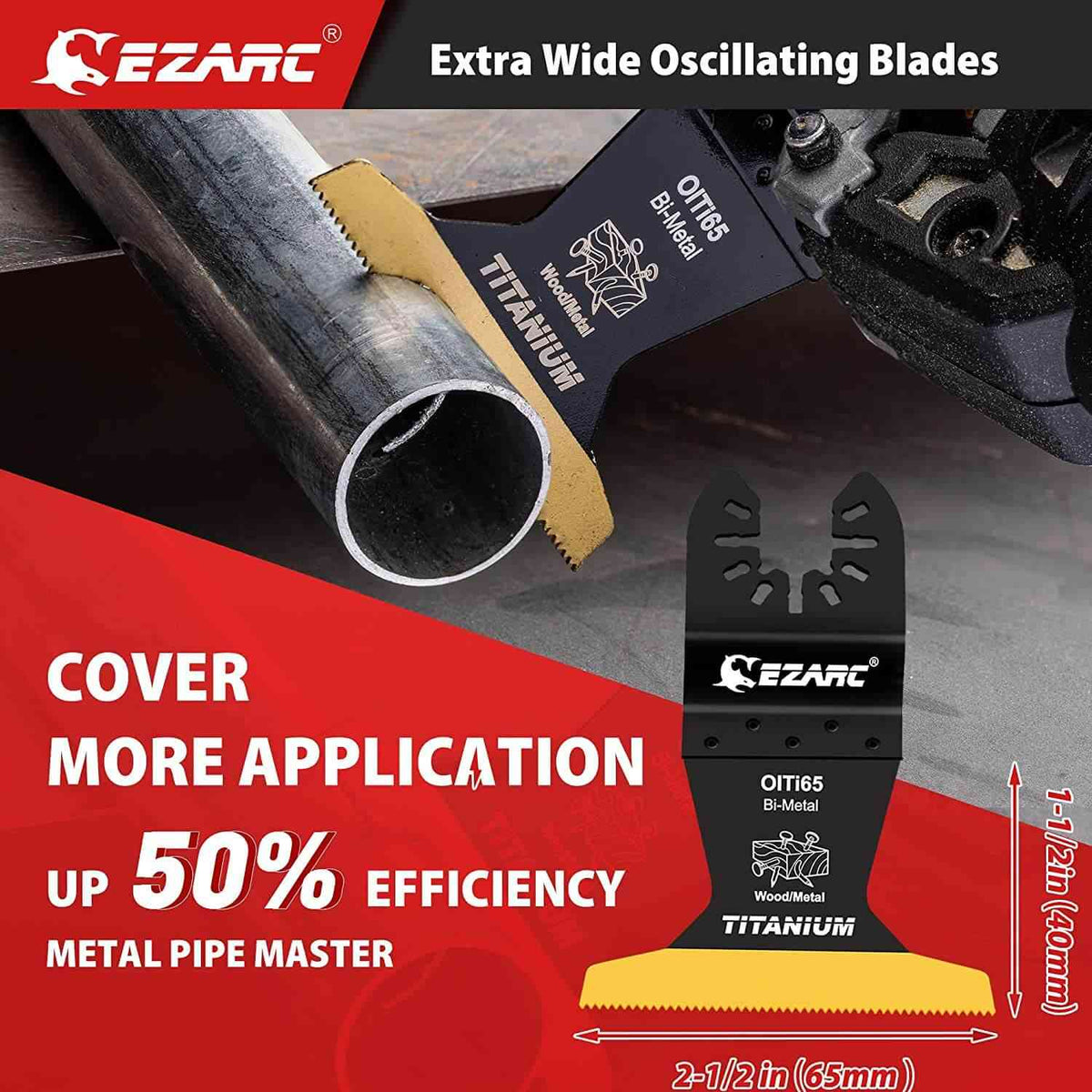 OSCILLATING MULTI TOOL BLADES/Titanium Oscillating Saw Blades Set For ...